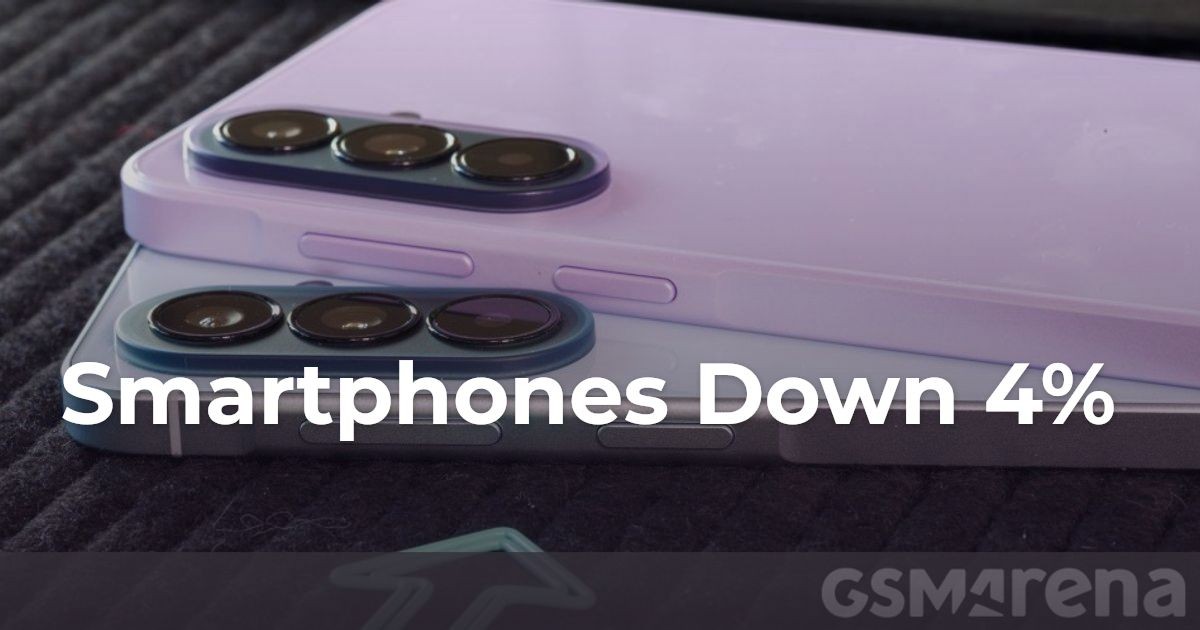 Smartphone Market Drops 4% in Q1 2026 — | MegaMobileContent