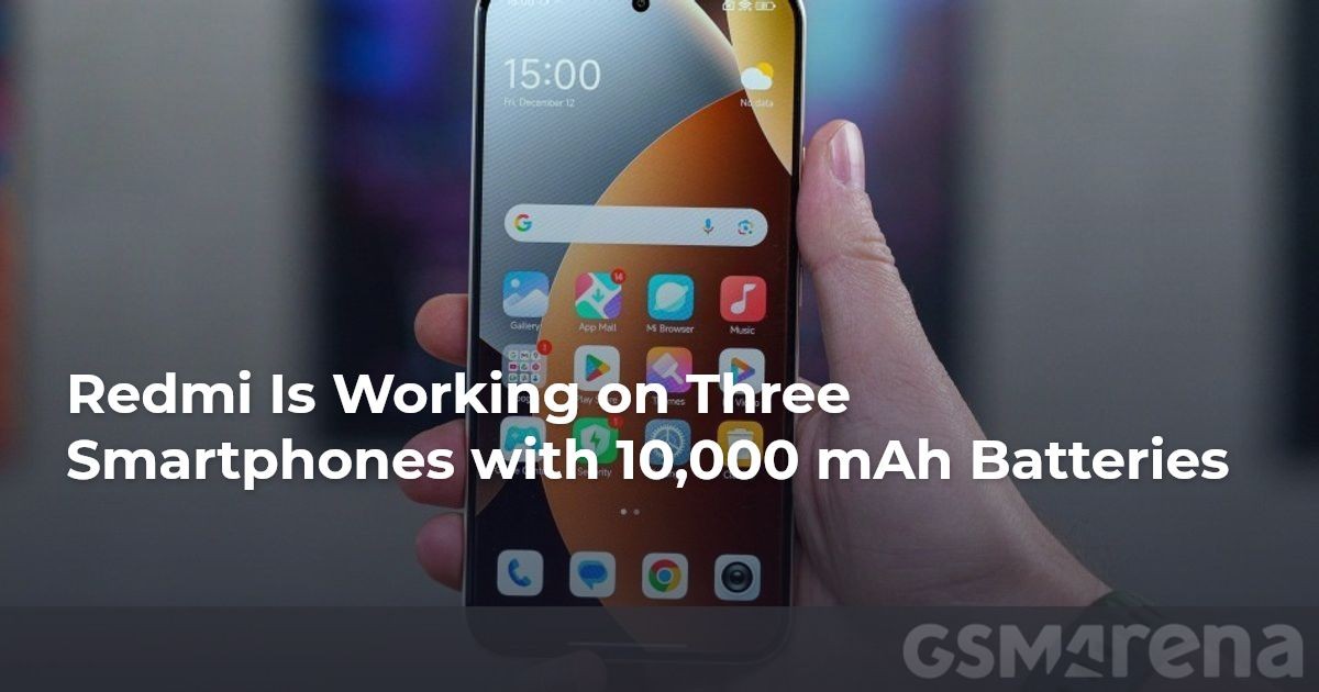 Redmi Working on Three 10,000 mAh | MegaMobileContent