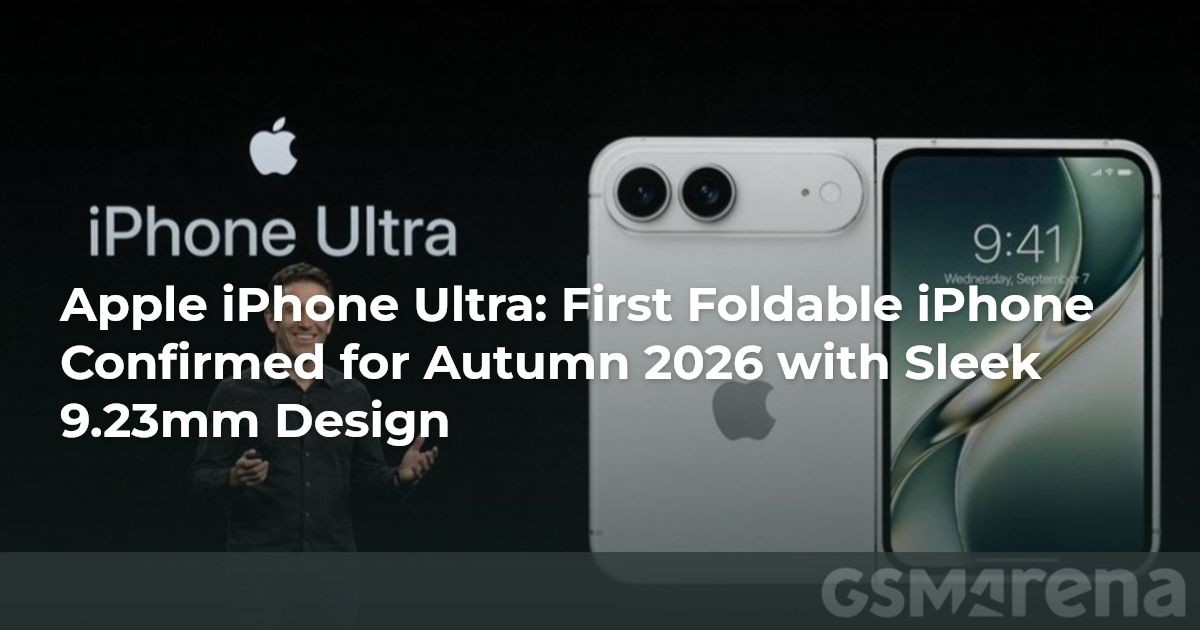 Apple iPhone Ultra Foldable Confirmed | MegaMobileContent