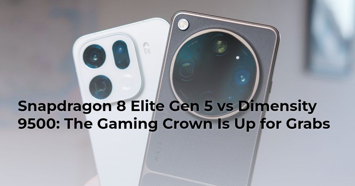 Snapdragon 8 Elite Gen 5 vs Dimensity | MegaMobileContent