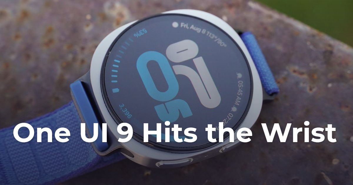 Samsung One UI 9 Watch Beta Program | MegaMobileContent
