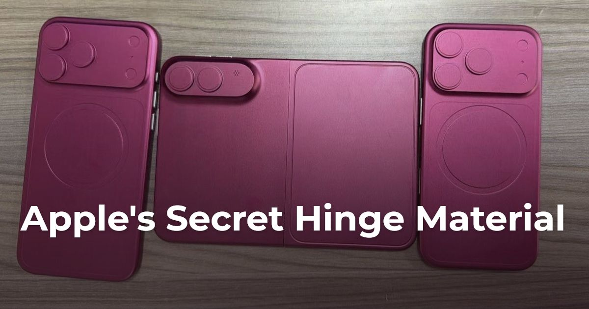 iPhone Ultra Gets a Liquid Metal Hinge | MegaMobileContent